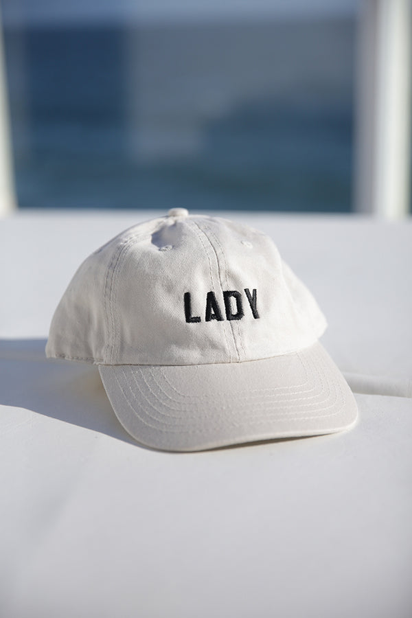 Lady Baseball Cap | Black | the lady & the sailor
